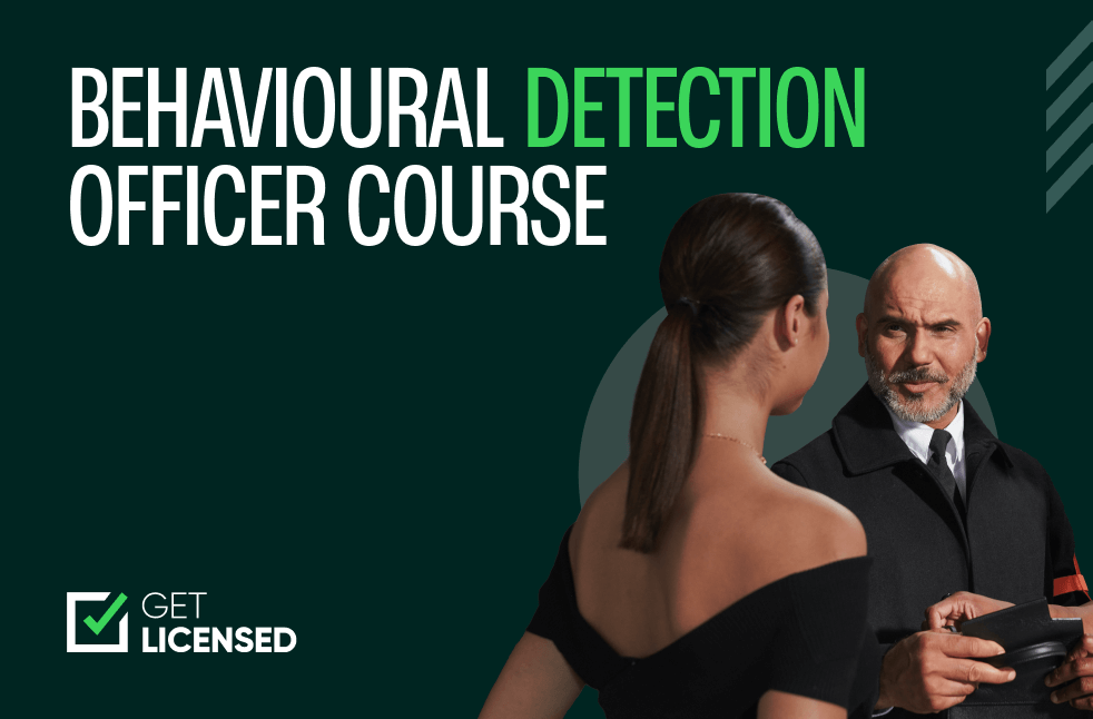 Behavioural Detection Officer Course | Get Licensed