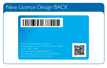 What Does The New SIA Licence Look Like? Old Vs New - Get Licensed Blog