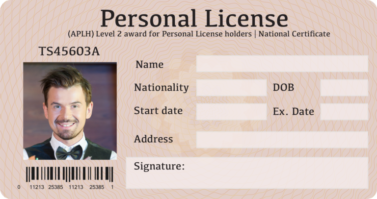 What Does A Personal Licence Look Like? - Get Licensed Blog