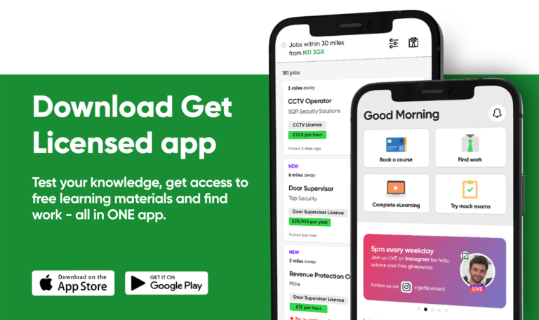 Get Licensed - SIA & Security Training Courses Across the UK