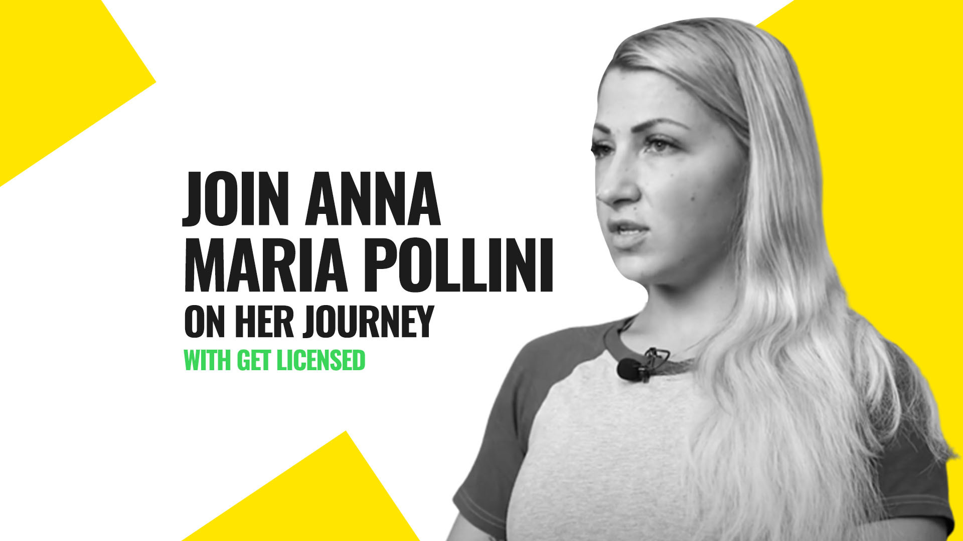 Anna Maria Pollini - Join her Journey - Get Licensed Blog