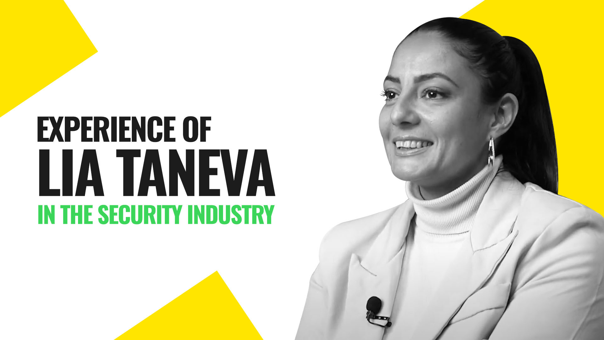 Lia Taneva in the Security Industry - Get Licensed Blog