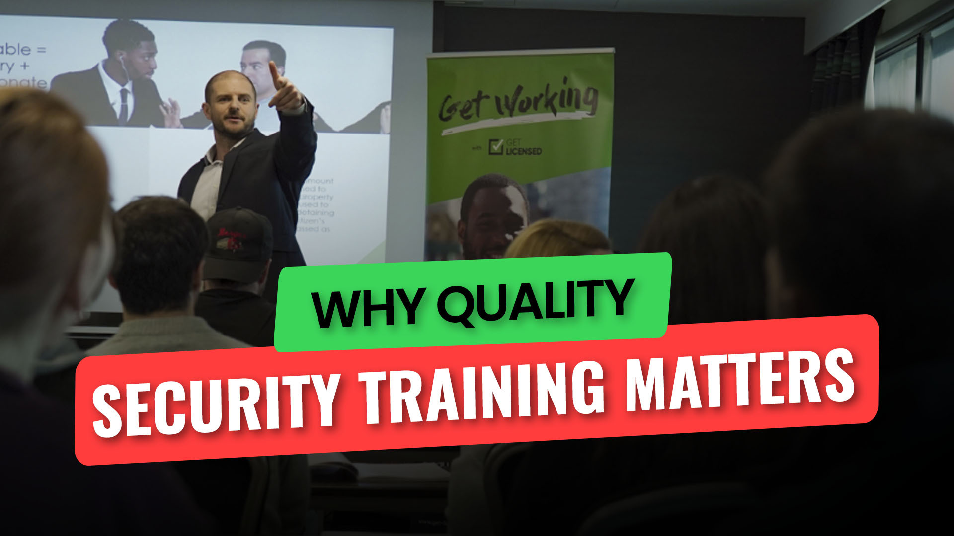 Quality security training matters the most- Get Licensed Blog
