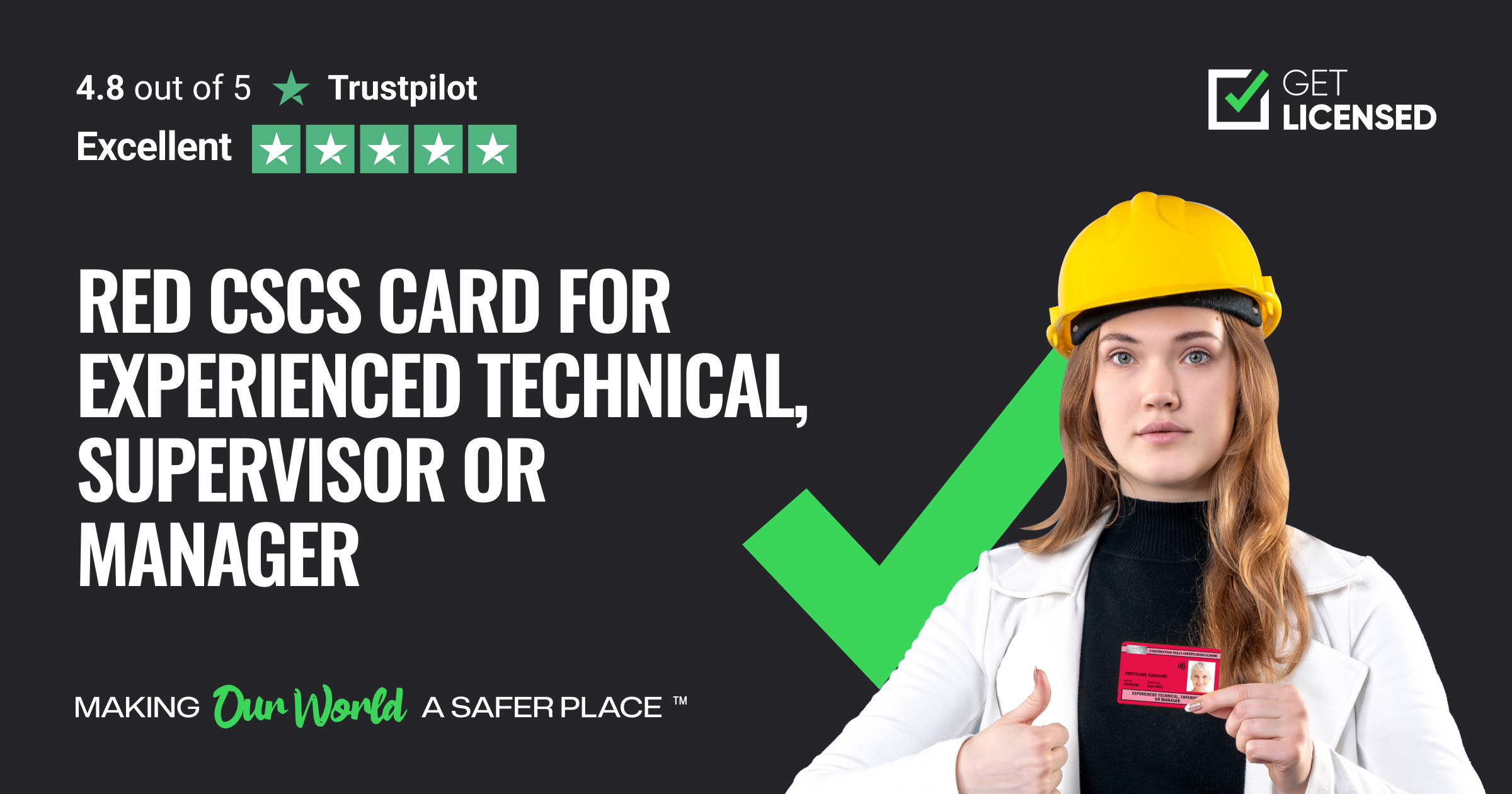 CSCS Card for Supervisor Or Manager
